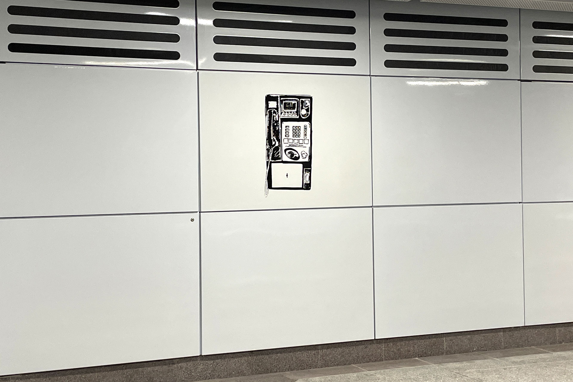Outram Park MRT Artwork Panels | Vitreous Enamel by TECO