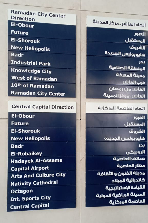 Custom Enamel Sign & Wayfinding for Safe & Clear Directions